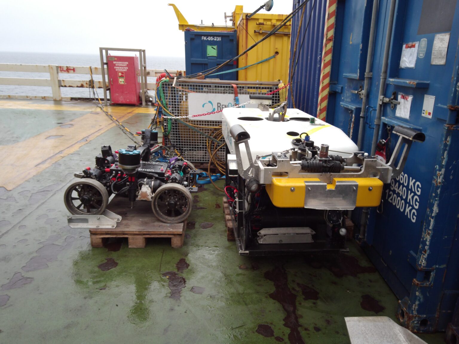 First cofferdam installed by free flying ROV - Remotion